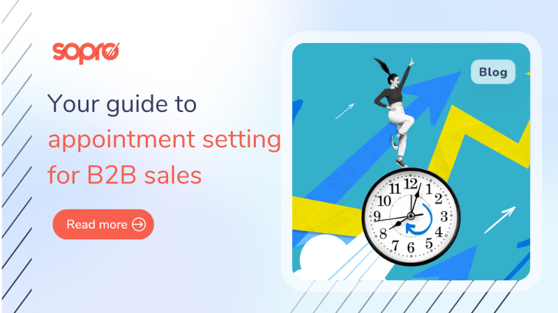 Appointment setting best practice for B2B sales | Sopro